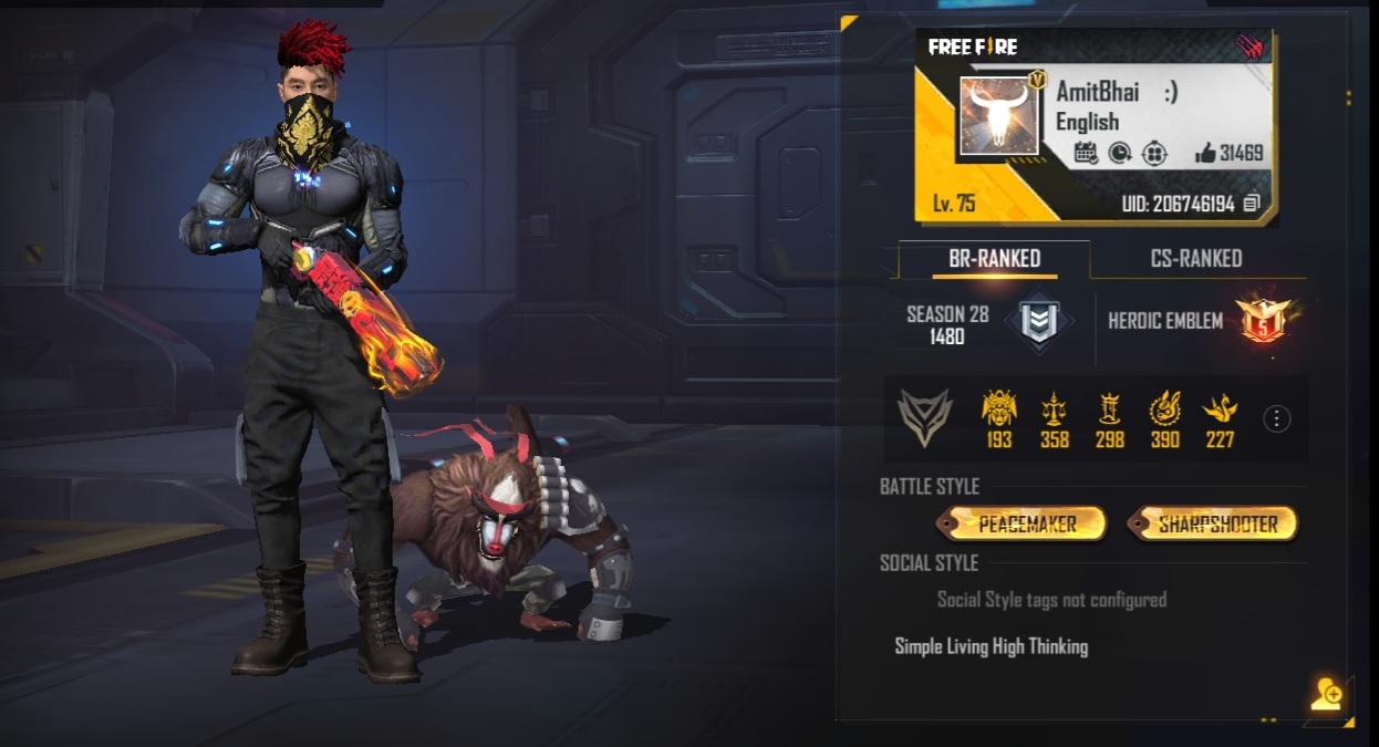 2025 Update: Amitbhai's Free Fire UID, Real Name, Stats, & Income ...