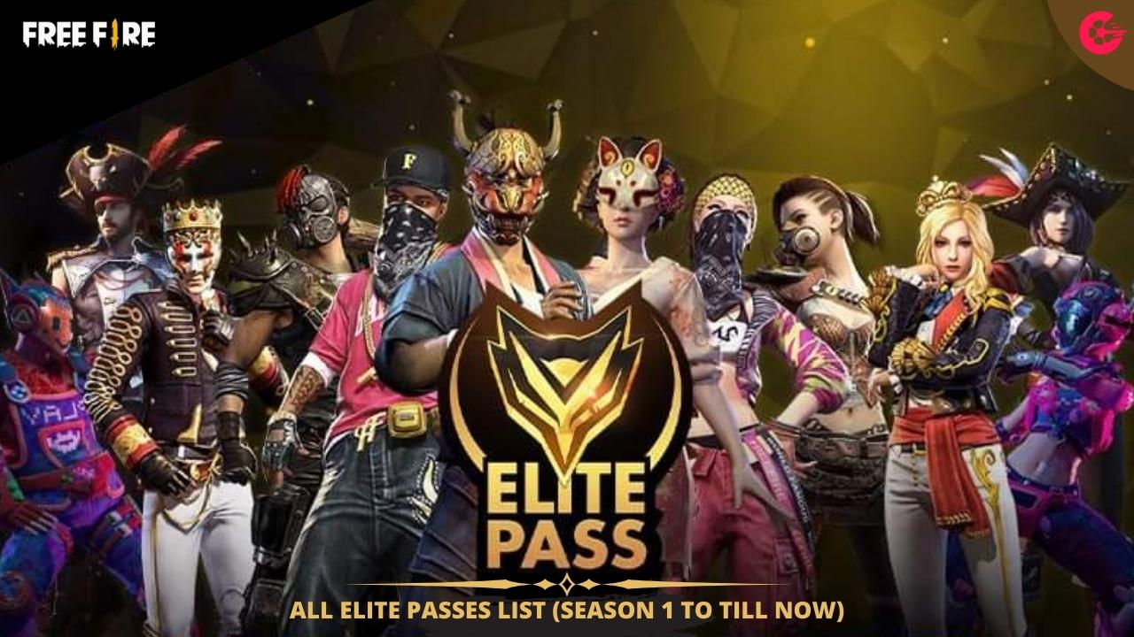 Free Fire All Elite Pass Bundle List Season 1 to 55 GamesRoid