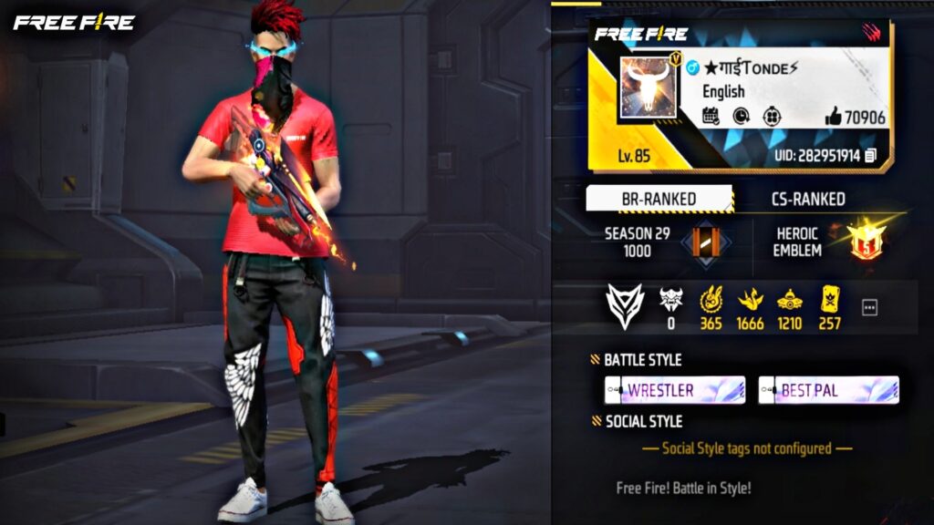 Tonde Gamer Free Fire ID: Complete Stats and Rankings (2026) - GamesRoid