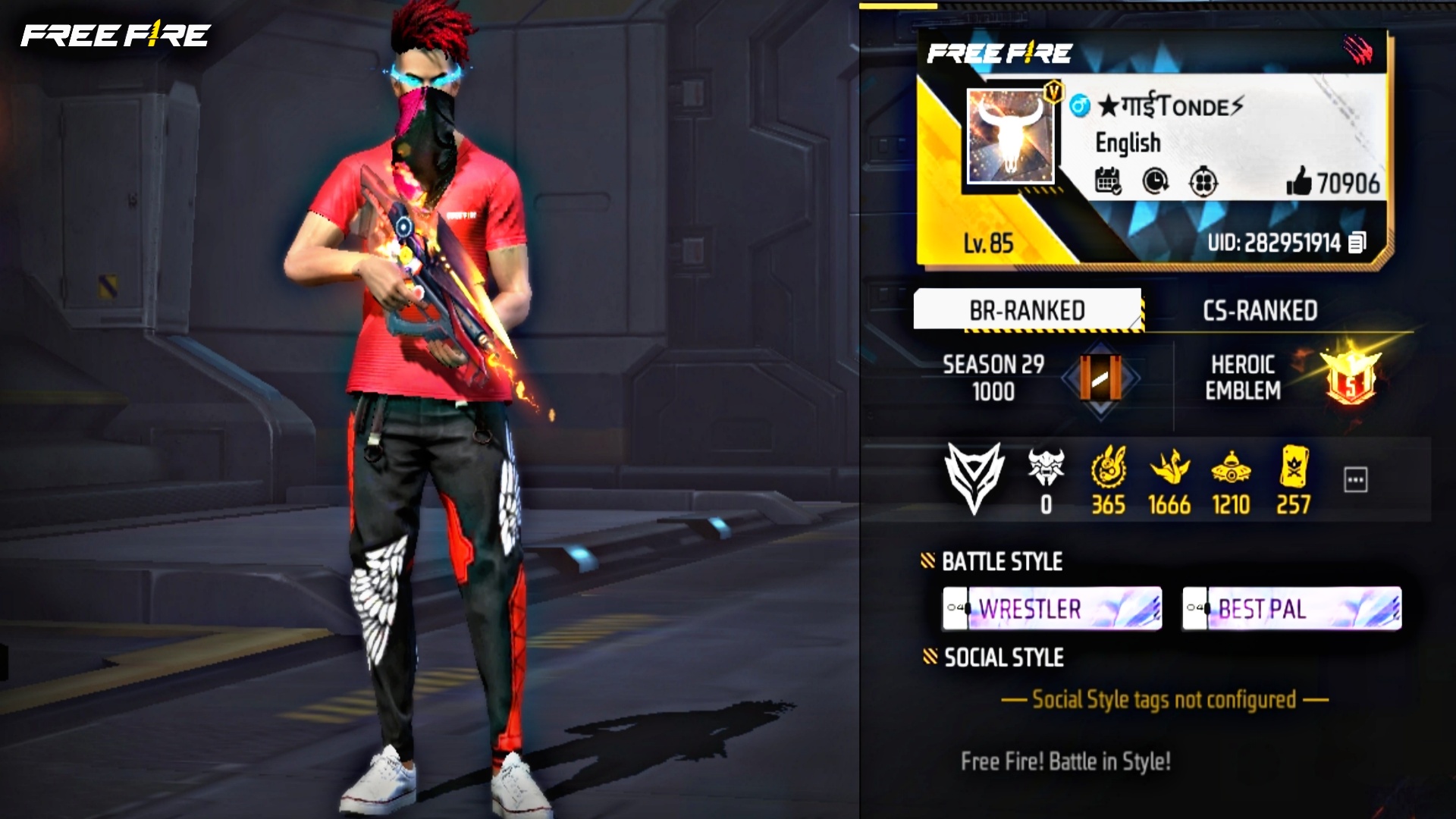Tonde Gamer Free Fire ID: Complete Stats and Rankings (2025) - GamesRoid