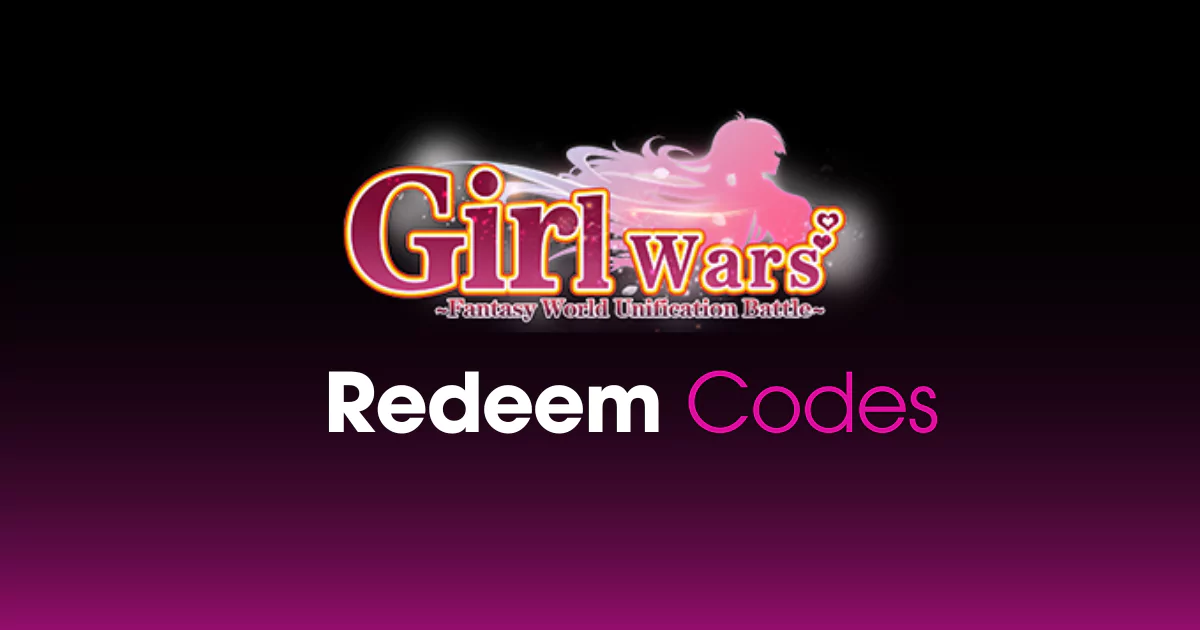 Girl Wars Codes New (November 2025) - GamesRoid