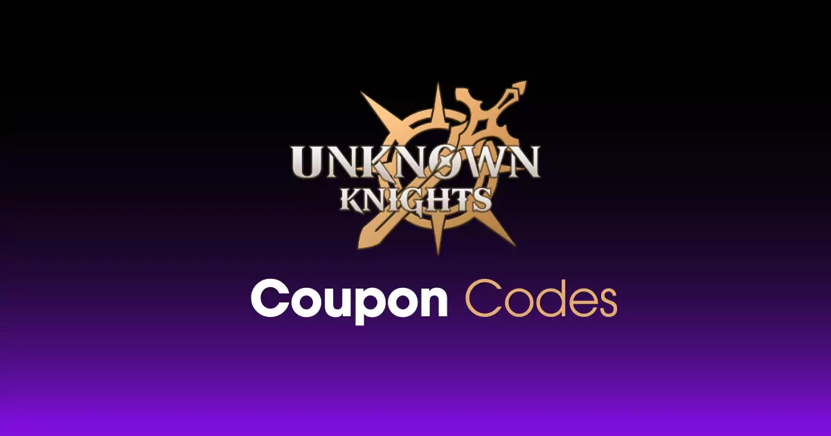 Unknown Knight Codes (2025) - GamesRoid