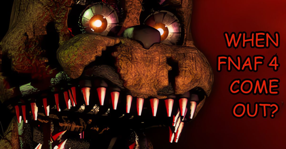 When Did FNaF 4 Come Out? Full Release Date and Details - GamesRoid