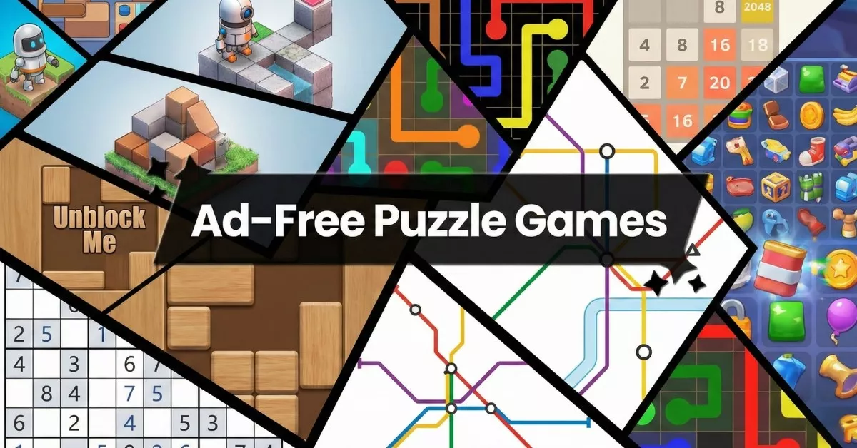 Best Ad-Free Puzzle Games for Android, iPhone & iPad